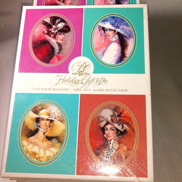 Vintage Avon Note Cards | Office | Vtg Avon 99 Four Season Mrs Pfe ...